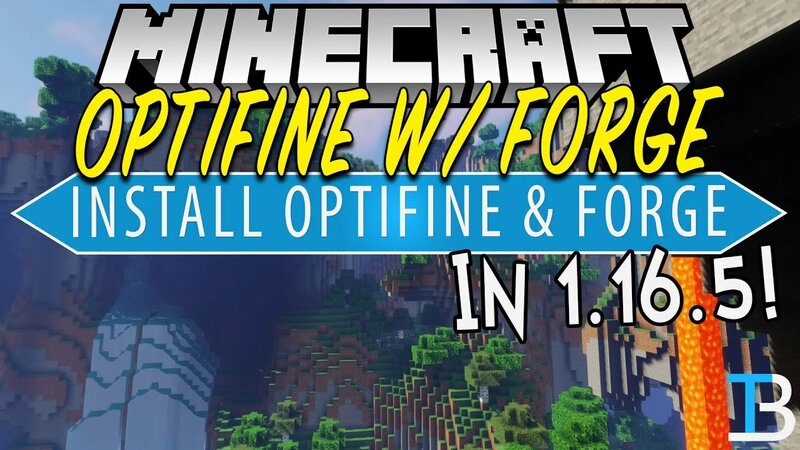 How To Use Optifine with Forge in Minecraft 1.16.5 - Смотреть онлайн в поиске Яндекса по Видео
