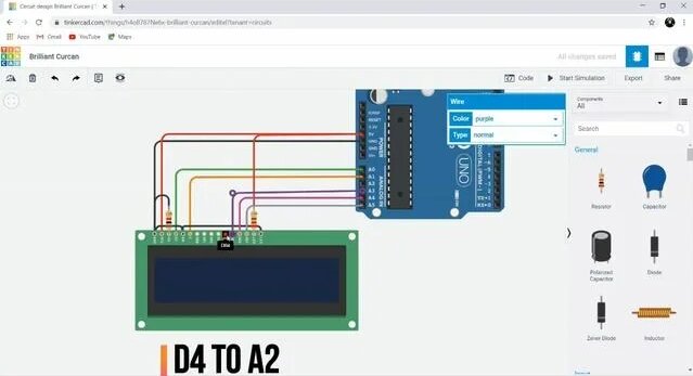 Digital Keypad Security Door Lock using Arduino ||Tinkercad - Смотреть ...