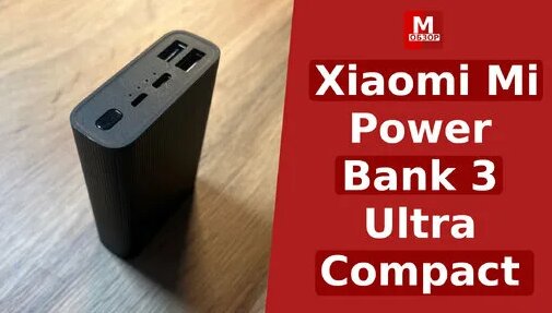 Xiaomi Mi Power Bank 3 Ultra Compact - Обзор повербанка - Смотреть ...