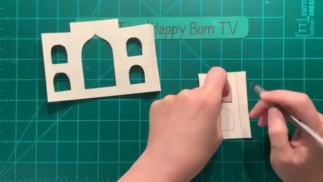 DIY Paper landmarks part 1 I DIY projects I home decor ideas I DIY ...