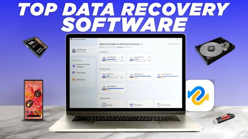 Tenorshare 4DDiG - Best Data Recovery Software to Recover Deleted Files ...