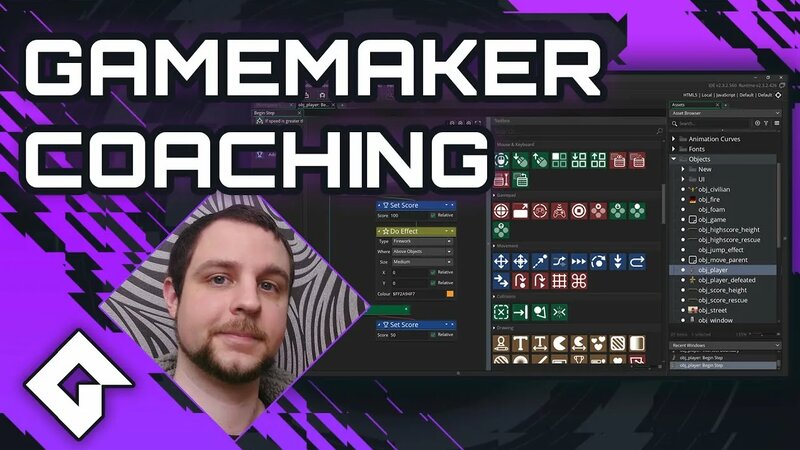 Make Your First Game Using GML Visual Coding | GameMaker - Yandex Video ...