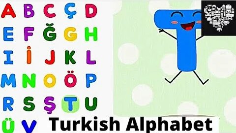 ABC Learn Turkish Alphabet : Turkce Alfabesi Learning Videos for ...