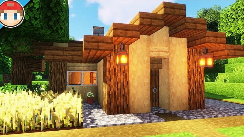 Minecraft: How To Build a Small Wooden House (Easy House Tutorial ...