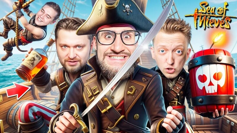 [Coffi Channel] Вернулись В SEA OF Thieves Спустя 3 ГОДА! 100 Притов vs ...