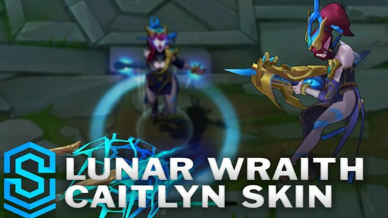 Lunar Wraith Caitlyn Skin Spotlight - League of Legends