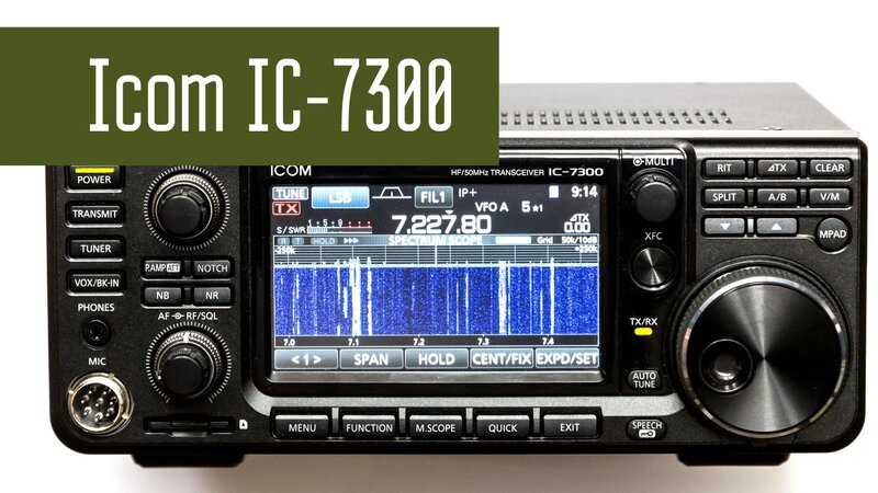 Icom IC-7300. Продолжение обзора и особенности трансивера. Радиосвязь ...