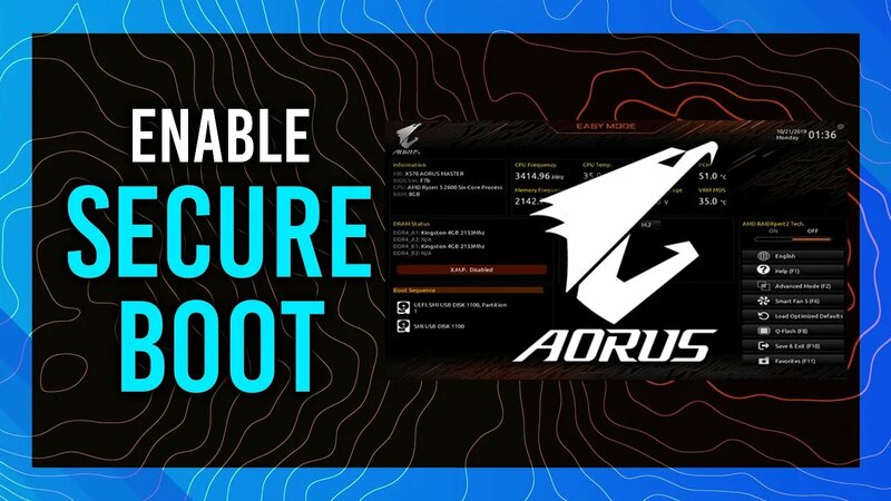 Enable Secure Boot & UEFI | Gigabyte Aorus - Yandex Video aramada ...