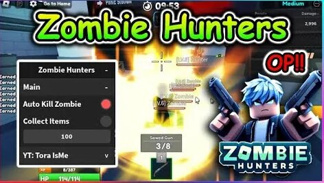 OP Roblox Zombie Hunters Script - Auto Kill | Collect Items - Смотреть ...