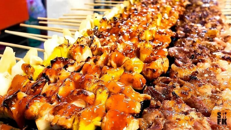 Подборка «Лучшая Тайская Уличная ЕДА 2025» Ночной рынок в Бангкоке ...