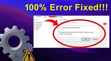 Fix 'Please Insert the Last Disk of the Multi-Volume Set' Error in 5 ...