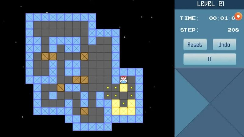 Sokoban Orignal Level 21 solution. Sokoban Level 21 is cleared. # ...