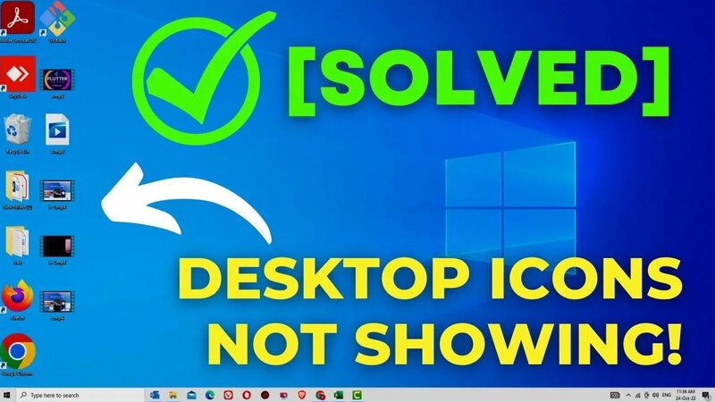 Does Your Desktop Icons are Hidden? | Show Desktop Icons in Windows 10 ...