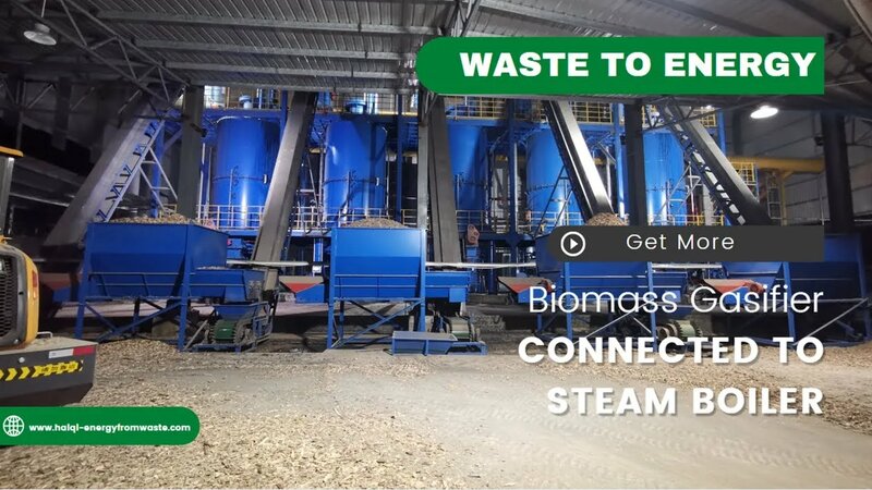 Biomass Gasifier Connected To Steam Boiler （waste to energy） - Yandex ...