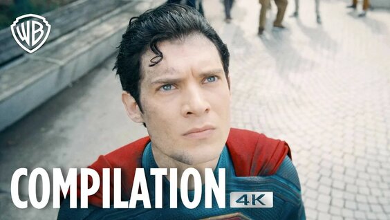Superman 4K | Superman Saves the Day | 4K Compilation | Warner Bros ...