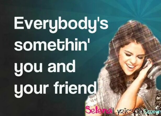 Selena Gomez & The scene - Spotlight - Lyrics On Screen