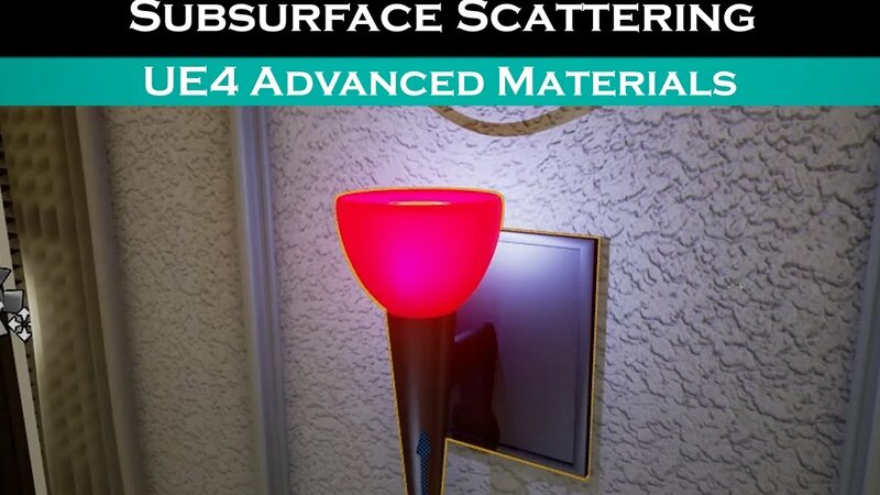 Ue4: advanced materials (Ep. 28 Subsurface Scattering (semi-transparent ...