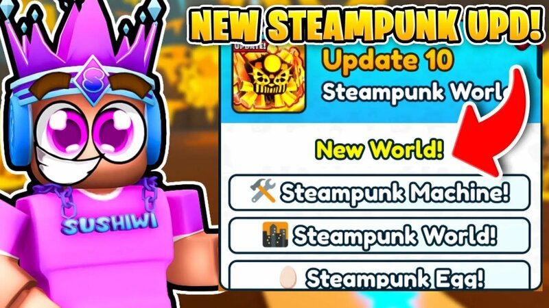 New Steampunk World & Machine Update In Roblox Rebirth Champions ...