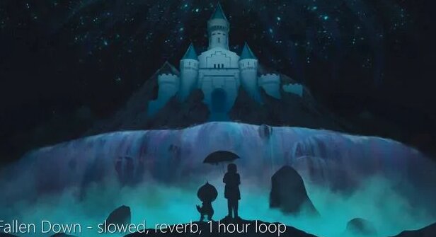 Fallen down - undertale (slowed + reverb) 1 hour loop - Смотреть онлайн ...