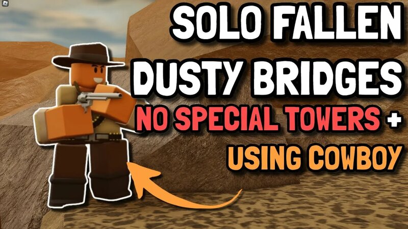 SOLO Fallen Triumph ON Dusty Bridges WITH Cowboy + NO Special Towers ...