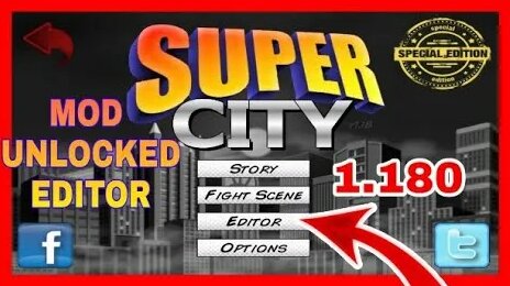 How to Download Super City Mod Apk version 1.180 Unlocked editor mode ...