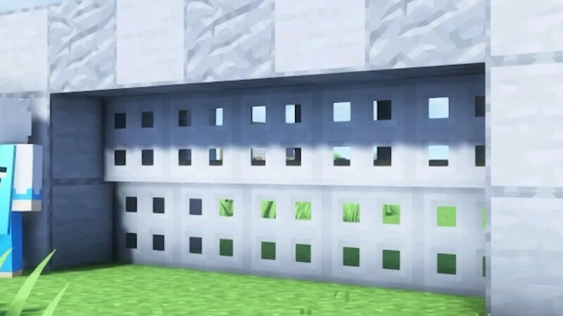Vertical Automatic Door #Minecraft #minecraftbuild #마인크래프트 - Yandex ...