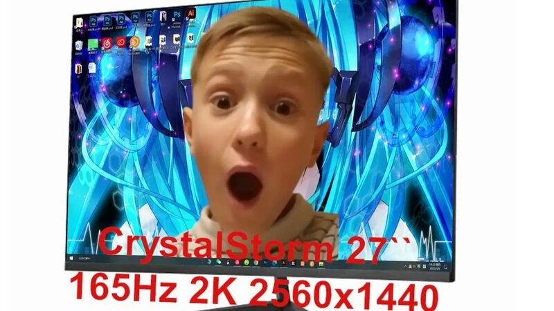 Обзор монитора Crystal Storm 27`` 165 Hz 2560x1440 QHD - Смотреть ...