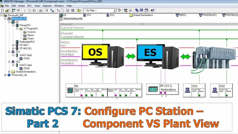Simatic PCS 7 Part 2: Configure PC Station - Component And Plant View ...