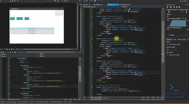 WPF C# | Multiple Style In One Application | UI Design in Wpf C# (Jd's ...