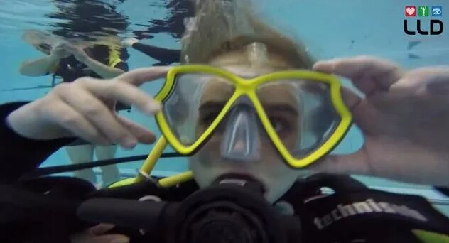 Алиса в подводной стране! Детский дайвинг! Kids & scuba with LLD ...