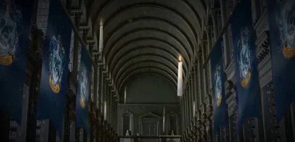 Harry Potter Zoom background sample
