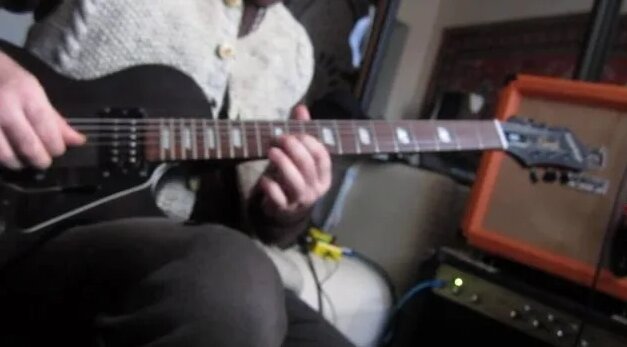 buckethead killswitch button, Epiphone GT LP Special II, Orange Crash ...