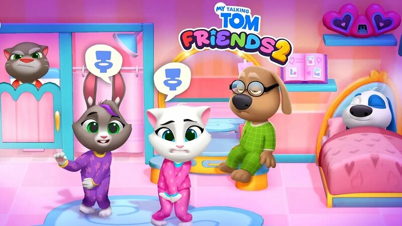 My talking tom friends 2 gameplay part 11 - new mini games (early access) - Смотреть онлайн в ...
