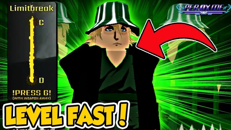 Peroxide How To Level Up (Quincy, Hollow, Reaper) Stats Fast + Full ...