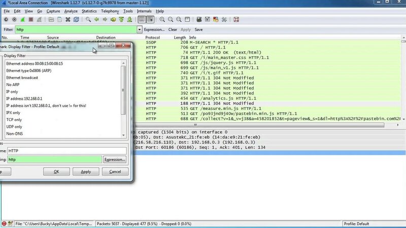 Wireshark Tutorial for Beginners - 5 - Filters - Смотреть онлайн в ...