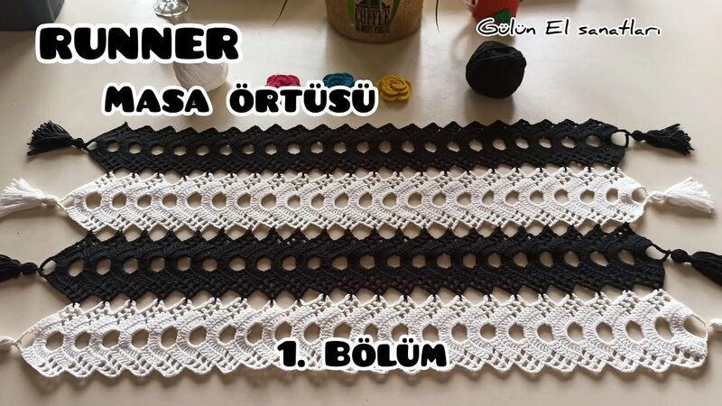 EN Beğenilen Runner MASA Örtüsü Modeli VERY EASY Runner Model ...