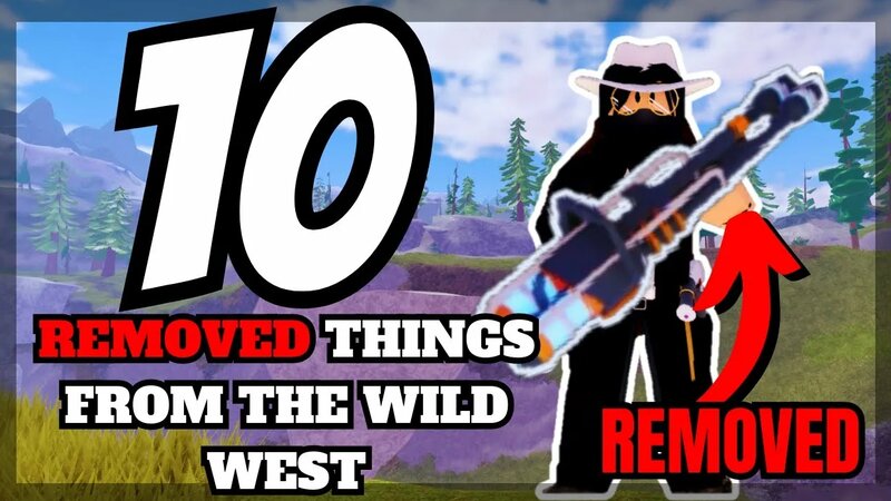 10 Things That Were Removed From Tww || The Wild West | Roblox ...