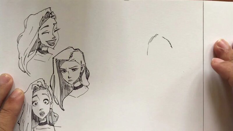 Yüz (şaşkın, üzgün, mutlu) nasıl çizilir | Farklı surat ifadeleri ile ...