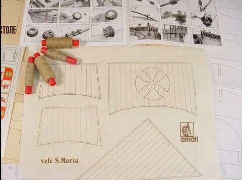 Обзор сборной модели корабля Santa Maria 1:65 от фирмы Amati - Смотреть ...