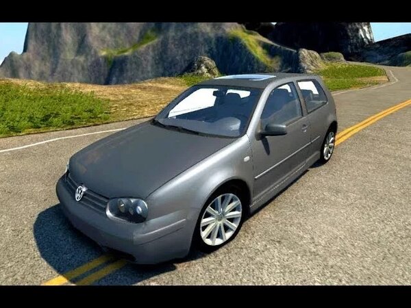 BeamNG.Drive Mod : Volkswagen Golf Mk4 (Crash test) - Смотреть онлайн в ...