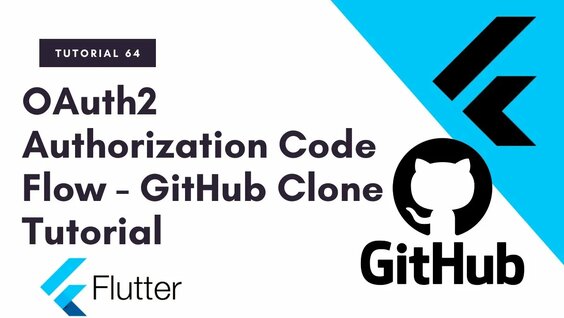 OAuth2 Authorization Code Flow in Flutter | GitHub Clone Tutorial - EroFound