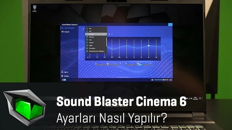 Monster Notebook'larda Sound Blaster Cinema 6 Ayarları Nasıl Yapılır ...