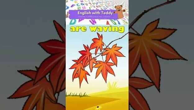 Autumn SONG. English for kids: learn colours and sing #englishforkids ...