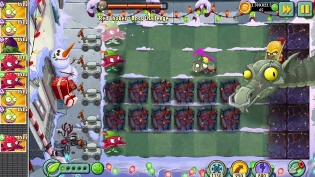 pvz 2 mod Plants Vs Zombies 2 Final Boss - Imp Pear and Red Stinger ...