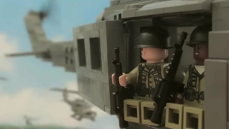Канал JD Brick Productions: Lego Vietnam - Battle of Ia Drang ...