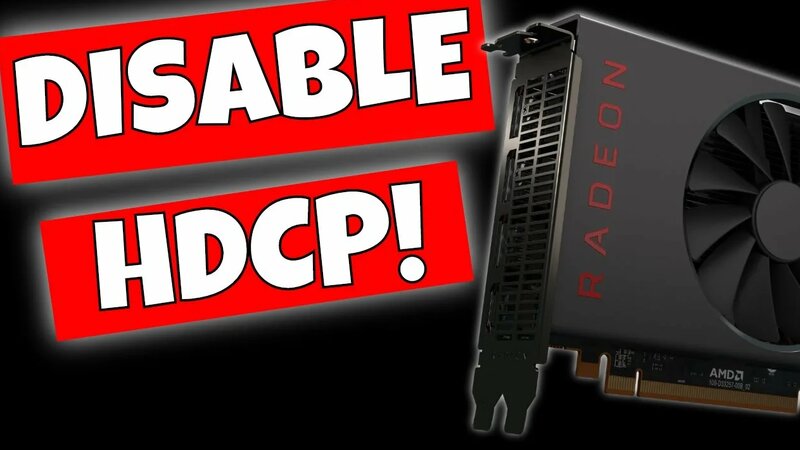 Disable HDCP protection on AMD Radeon Graphics Cards prproj - Смотреть ...