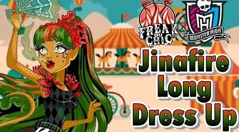 Monster High Freak du Chic Jinafire Long Dress Up Game