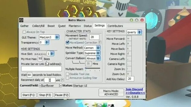 Найкраще макро в BSS! Гайд на Natro Macro +конфіг! Bee Swarm Simulator ...