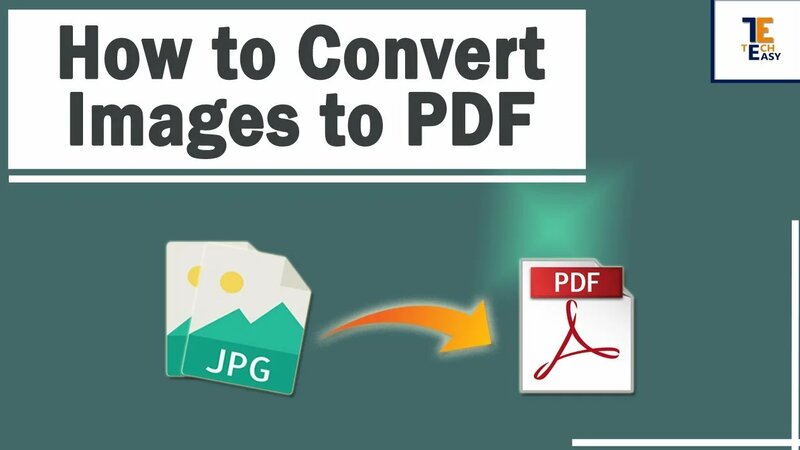 How to convert multiple images to pdf file | Jpg to pdf | How to ...