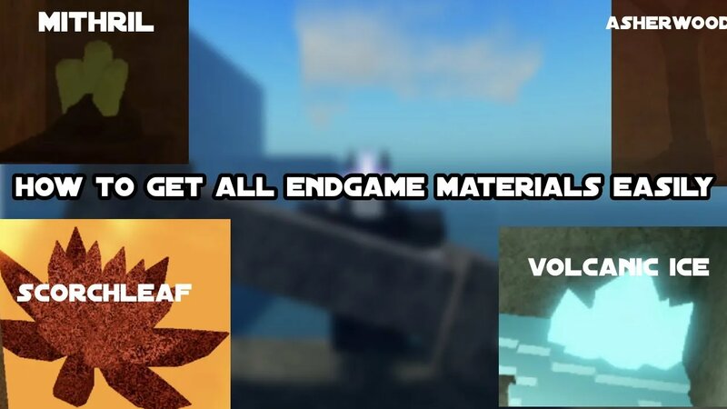 How to get scorchleaf, mithril, volcanic ice and asherwood easily in ...